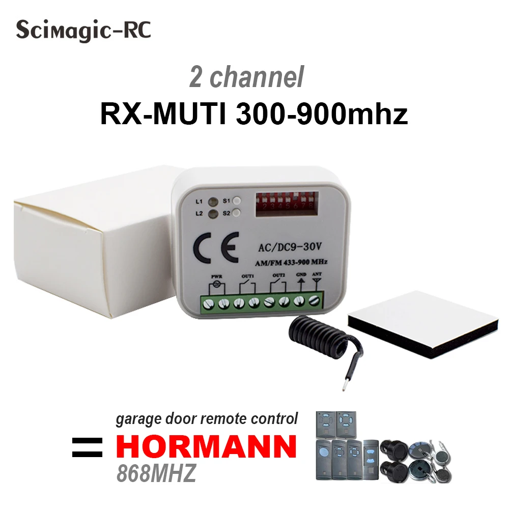 HORMANN-Controller-RX-MULTI-Receiver-For-HORMANN-868-MHz-Command ...