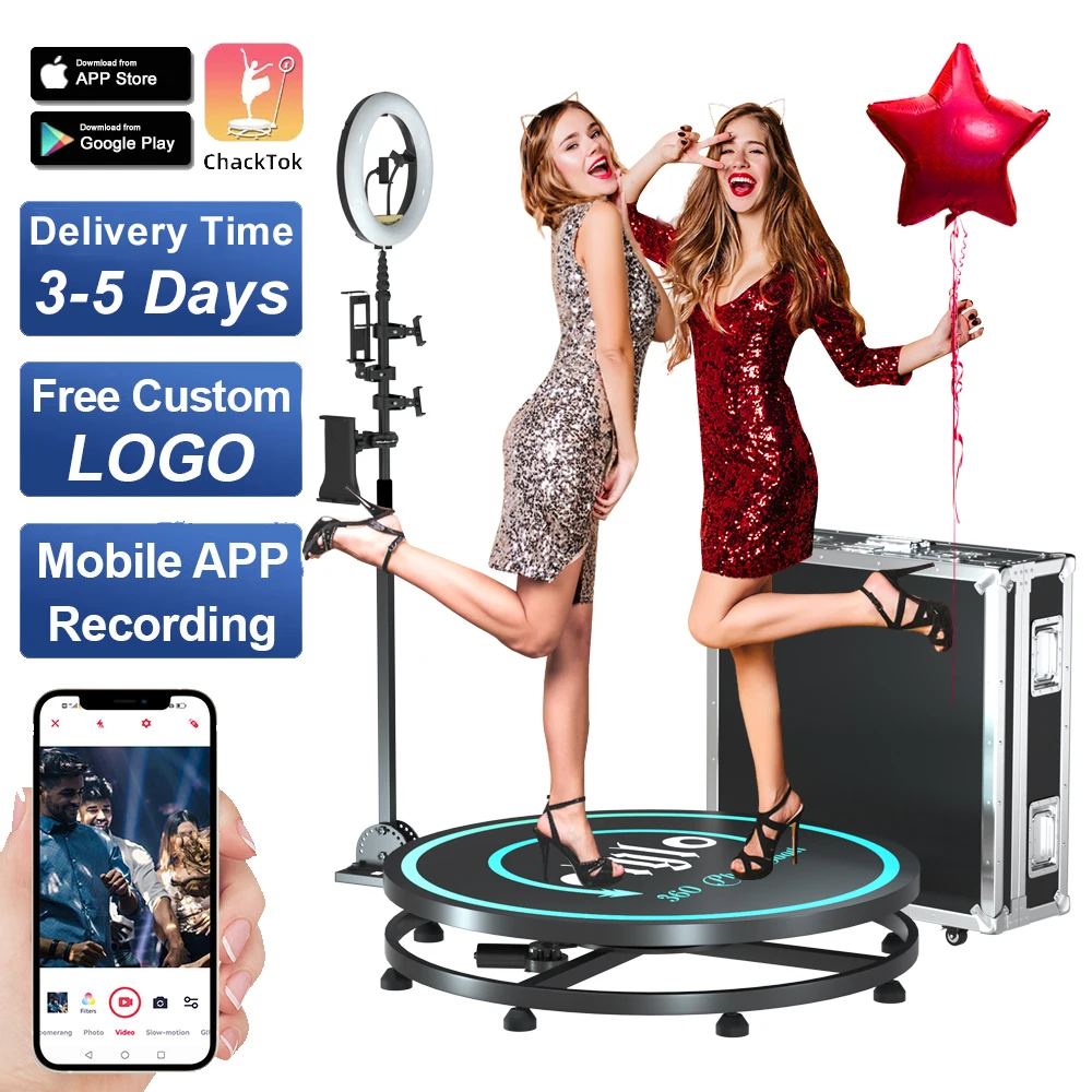 US Overseas Warehouse 360 Video Booth Slow Motion 360 Photo Booth ...