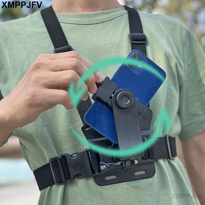 XMPPJFV-Smartphone-Chest-Strap-Stand-360-Rotatable-Celular-Titular ...