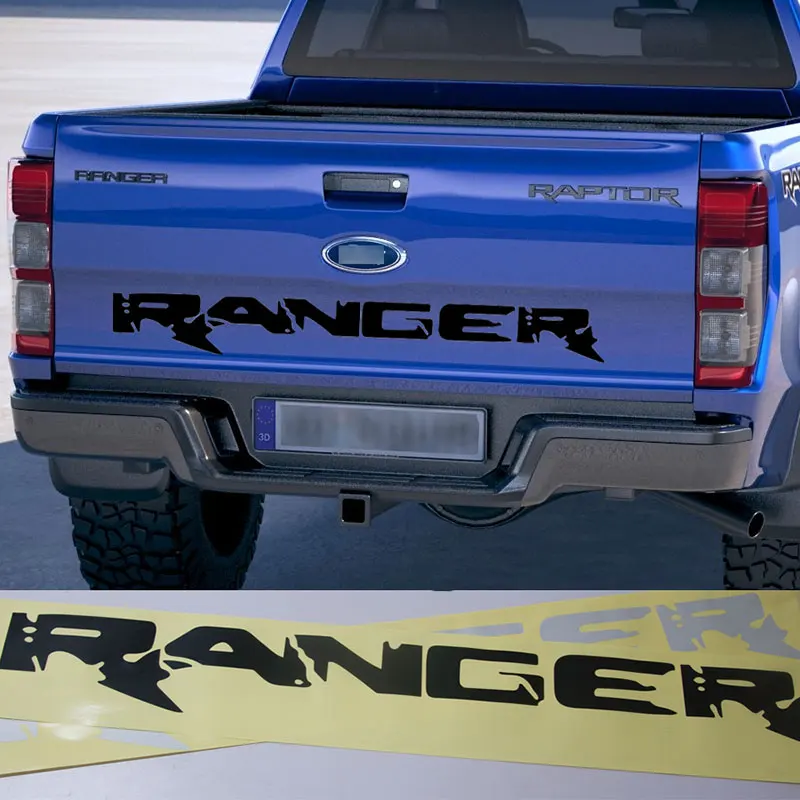 Ranger Trunk Decoration Vinyl Decals Car Stickers For Ford Ranger Xlt ...