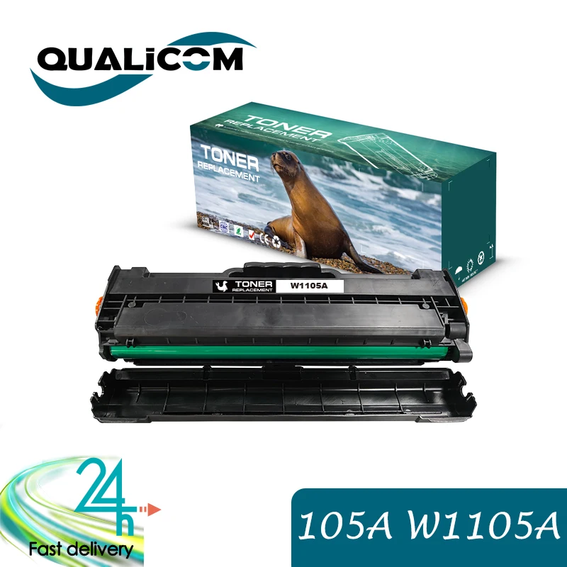 Qualicom-cartucho-de-t-ner-con-Chip-Compatible-con-HP-Laser-107a-1105-w ...