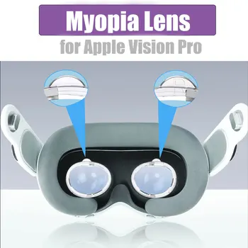 For Apple Vision Pro Lenses Myopia Anti Blue Light Magnetic Eyeglass ...