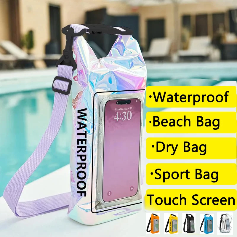 2L-Dry-Bags-Phone-Touch-Screen-Waterproof-Bags-For-Swimming-Trekking ...