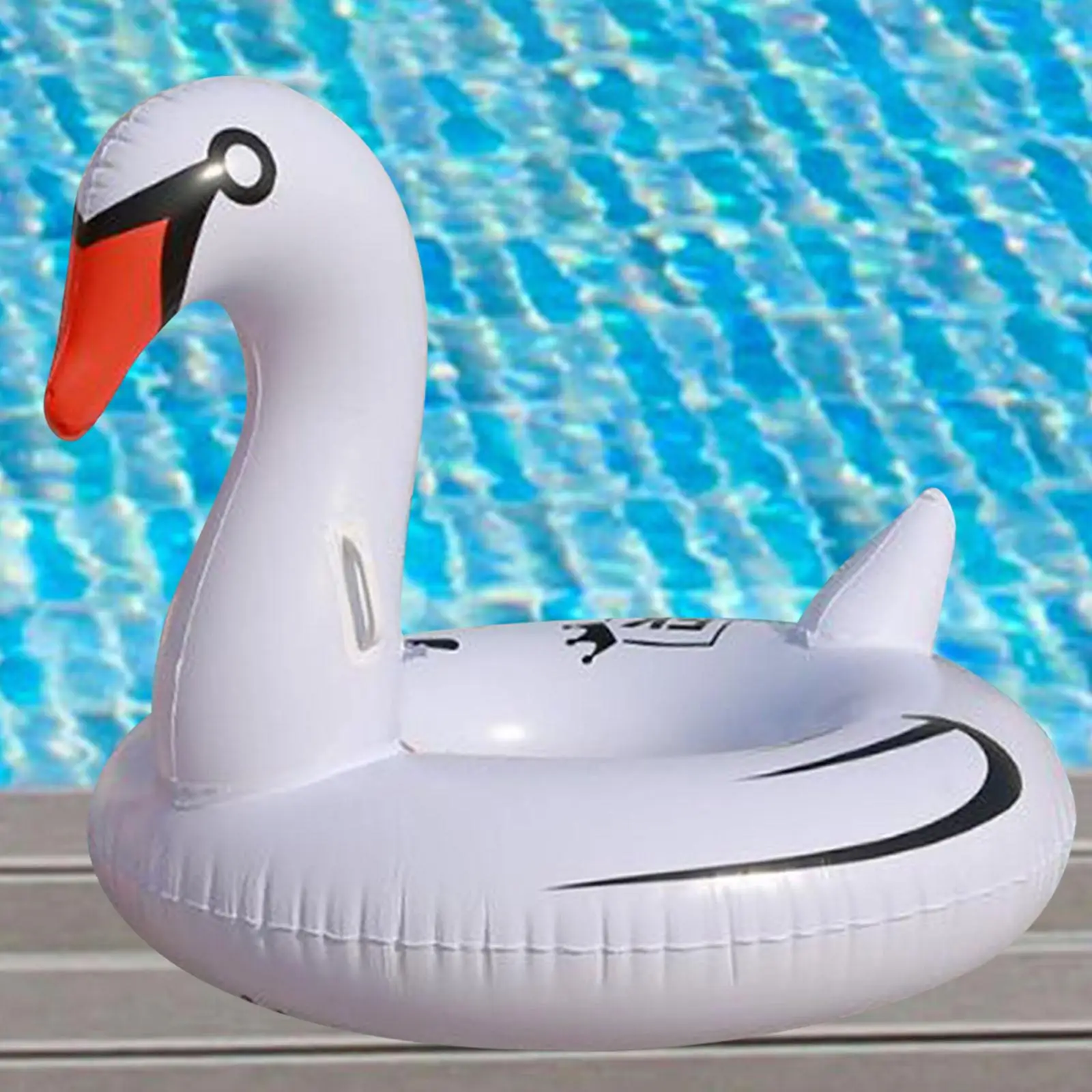 Inflatable-Swan-Pool-Float-Pool-Lounge-Raft-Pool-Floating-Bed ...