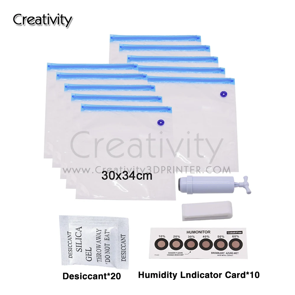 3D Printer Filament Storage Bag PLA Filament Vacuum Sealed Bags Dryer 3D Printer Filament Storage Bag PLA Filament Vacuum Sealed Bags Dryer