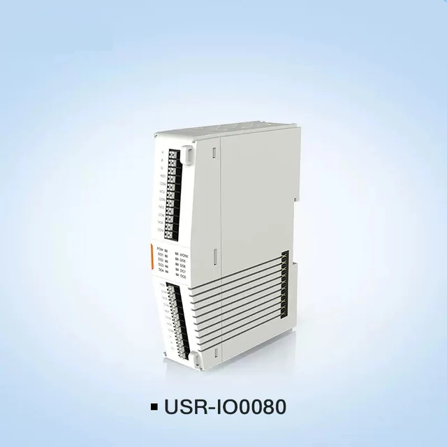 Din Rail Industrial 4G Lte Remote Io Edge Gateway Usr-M100-Eau Támogatás Modbus Mqtt Soros Port ...