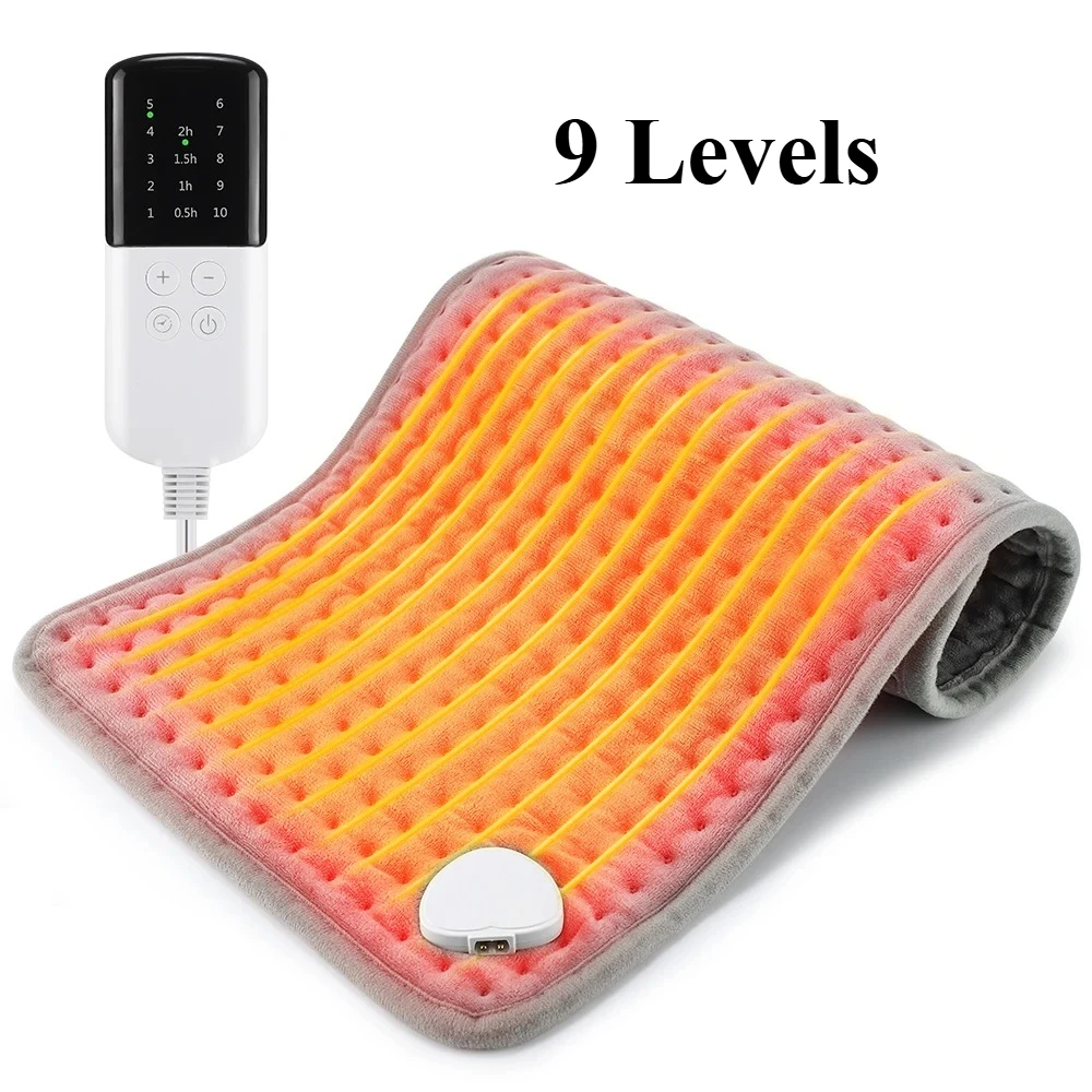 9 Levels Electric Blanket Hot Compress Pad for Legs Back Hands Warmer ...