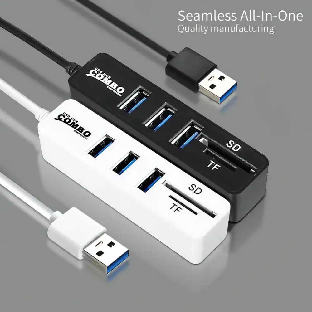 All-In-One-USB-HUB-COMBO-3-Port-Splitter-Expander-USB-2-0-Docking ...