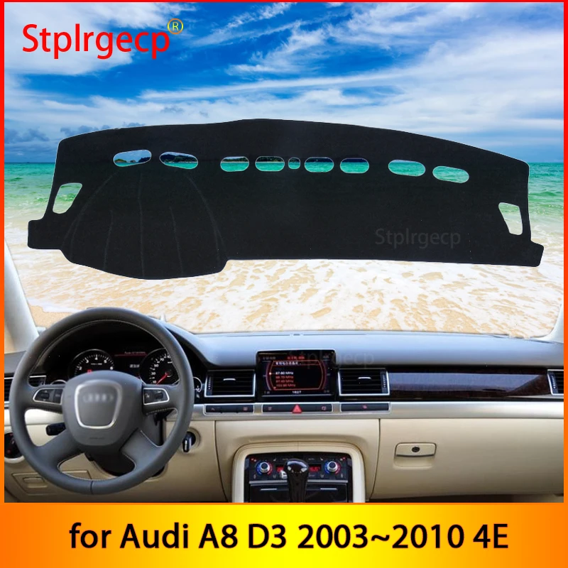 for-Audi-A8-D3-2003-2010-4E-Anti-Slip-Mat-Dashboard-Cover-Pad-Sunshade ...