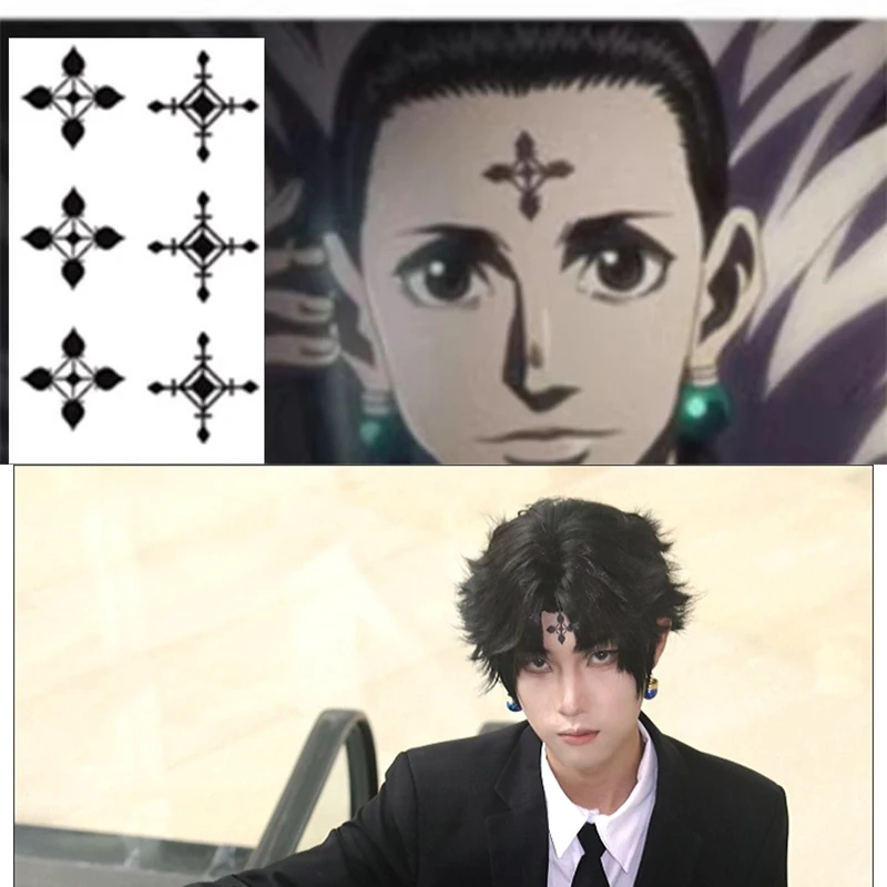 Chrollo-Lucilfer-Tattoo-Sticker-Fake-Flash-Tattoo-Transfer-Sticker ...