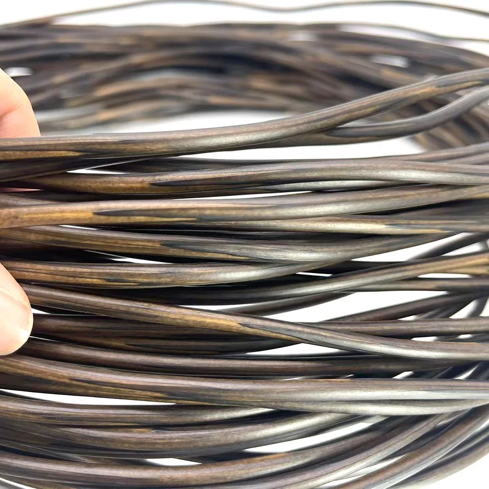 4-3mm-500g-PE-Rattan-Round-hollow-Brown-Coffee-Gradient-Weaving ...