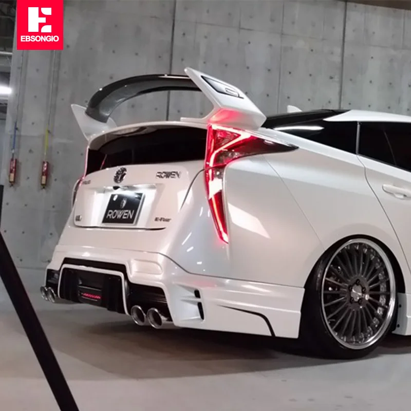Car Rear Trunk Spoiler For Toyota Prius 2003-2014 Spoiler ROWEN style ...