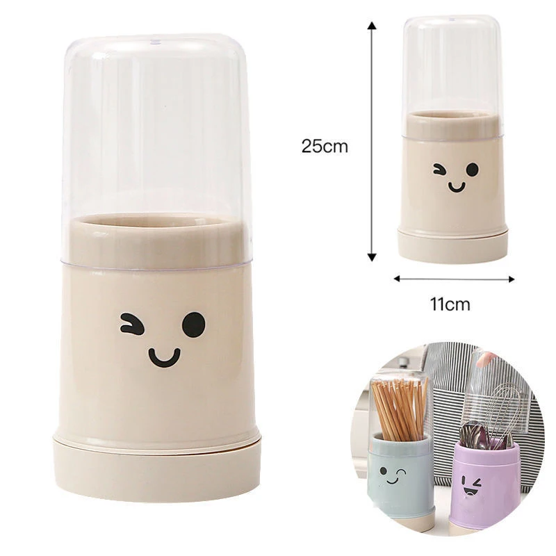 Chopsticks Lid Spoon Holder Standing Plastic | Chopstick Holder Drying ...