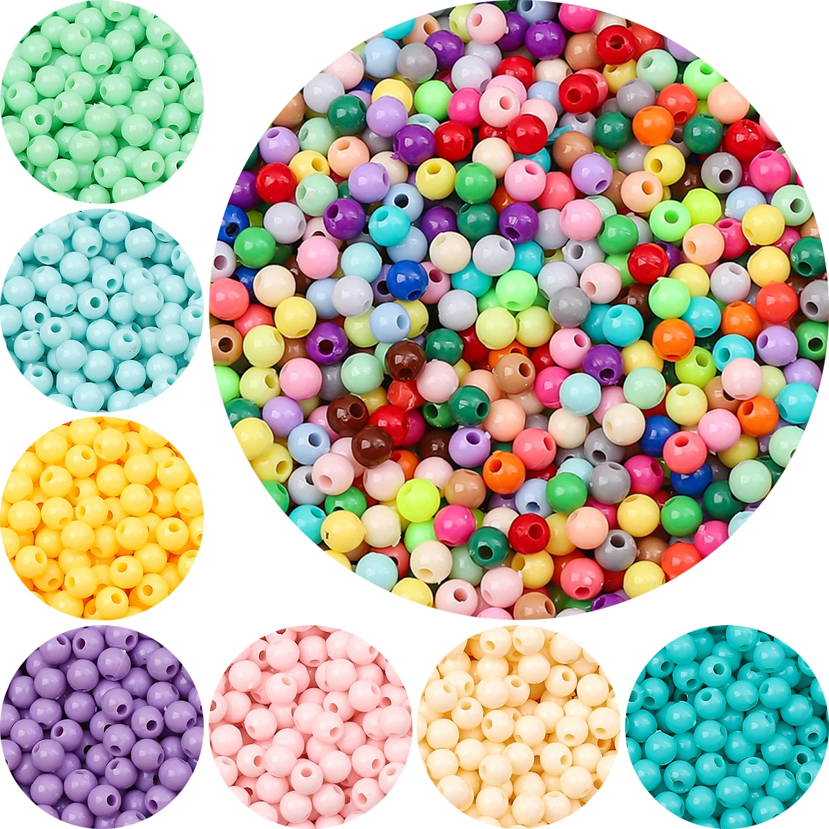 4mm-High-Quality-Acrylic-Solid-Color-Beads-1mm-Hole-Diameter-10g-Pack ...