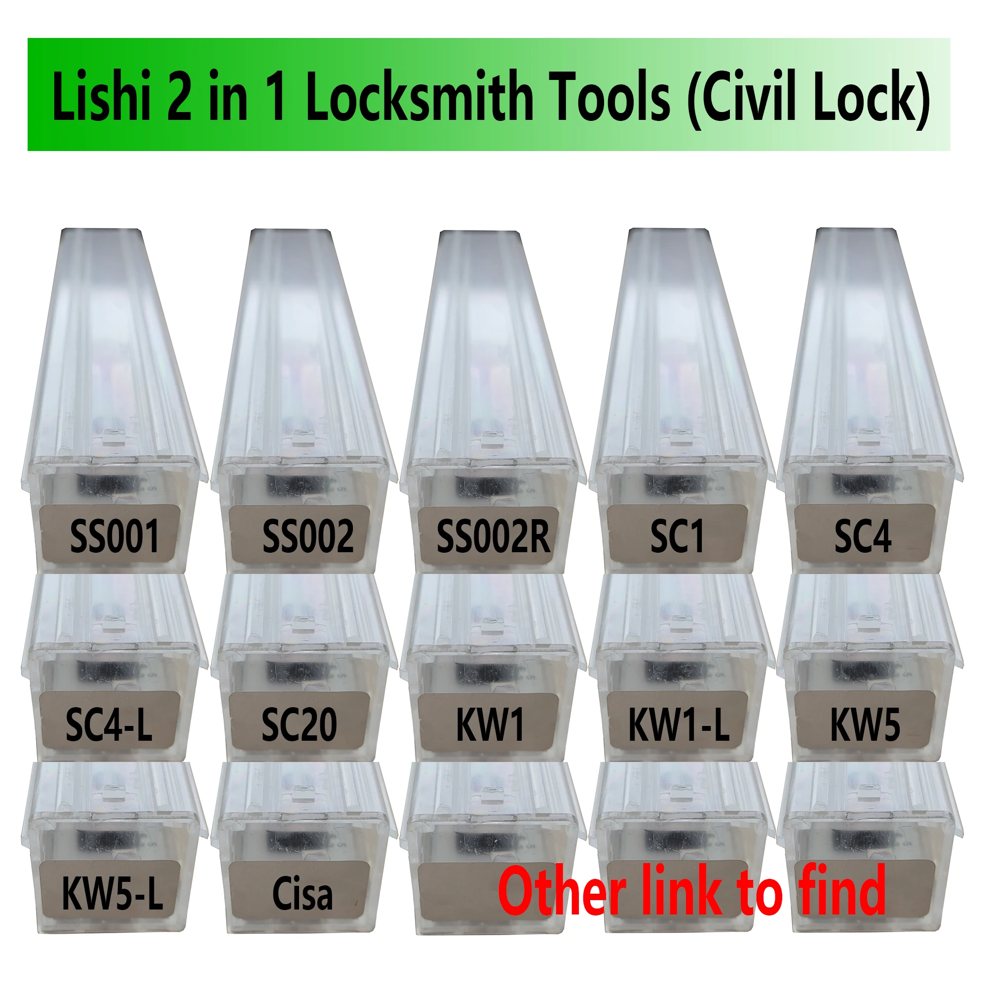 Lishi-Herramientas-de-cerrajero-profesional-2-en-1-SS001-SS002-SC1-SC4 ...