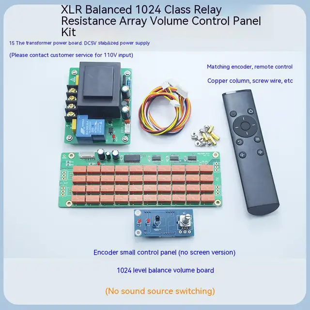 MZTRS Front Stage Power Amplifier Balance Remote Control Volume Control ...