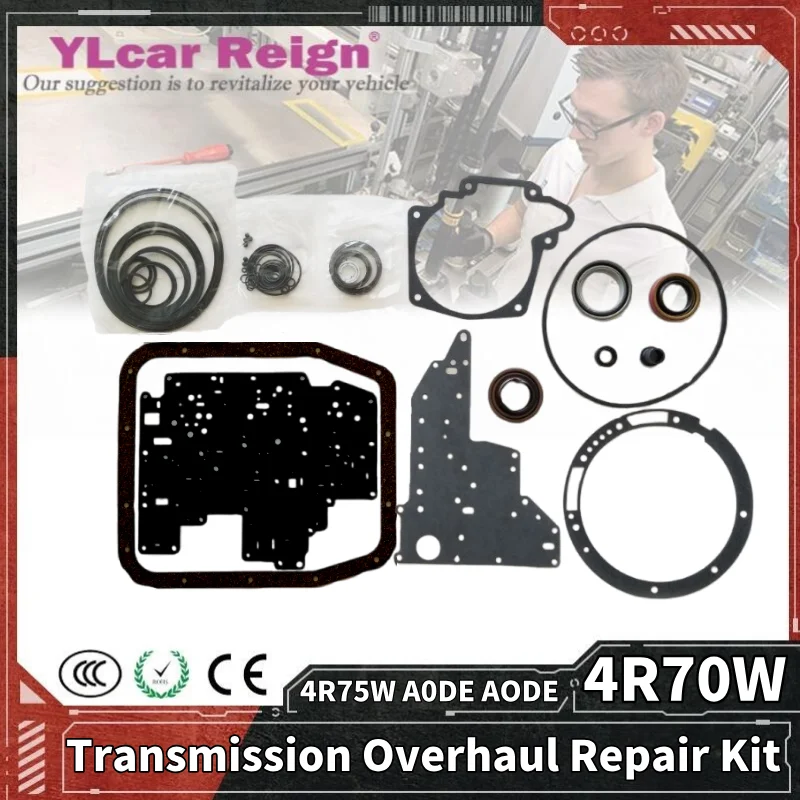 4R70W 4R75W A0DE AODE Auto Transmission Overhaul Rebuild Repair Kit For ...