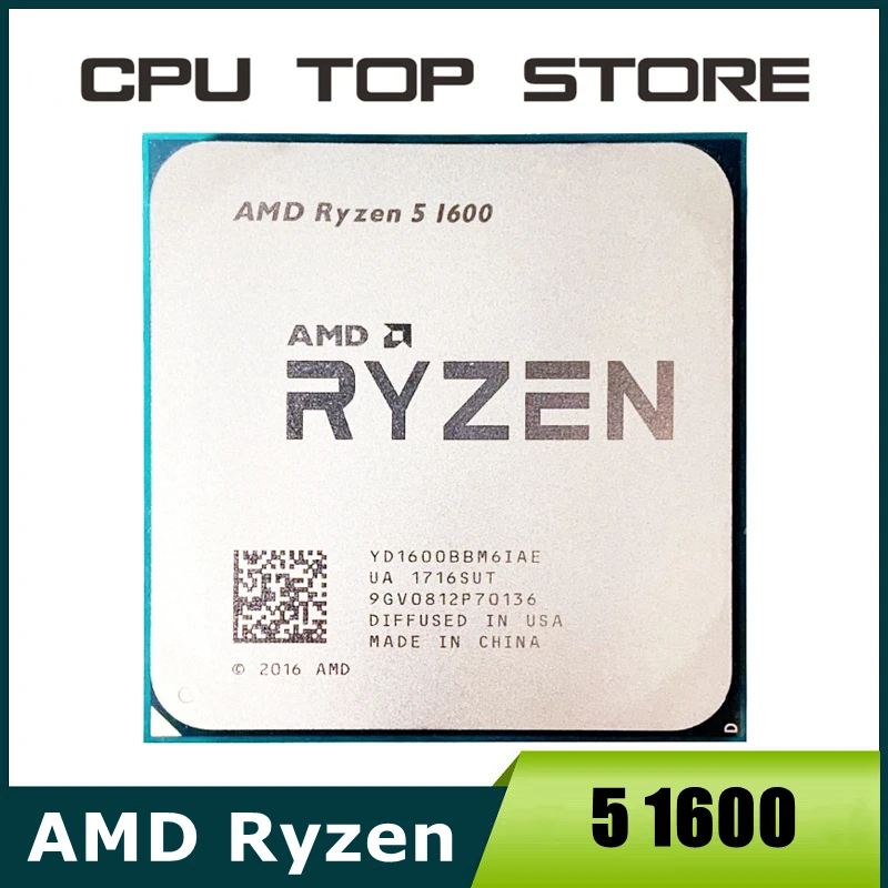 AMD Ryzen 5 1600 R5 1600 3.2 GHz 6 코어 12 스레드 65W CPU 프로세서 소켓 AM4|CPU ...