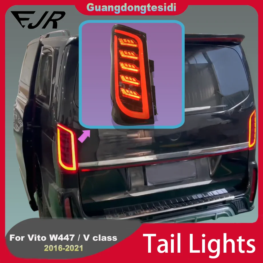 Car-Accessories-LED-Tail-Lights-For-Benz-Vito-Rear-Light-W447-V-Class ...
