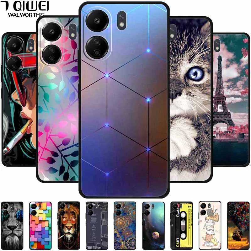 For-Poco-C65-Case-Phone-Cover-Silicone-Soft-Shockproof-TPU-Back-Cover ...