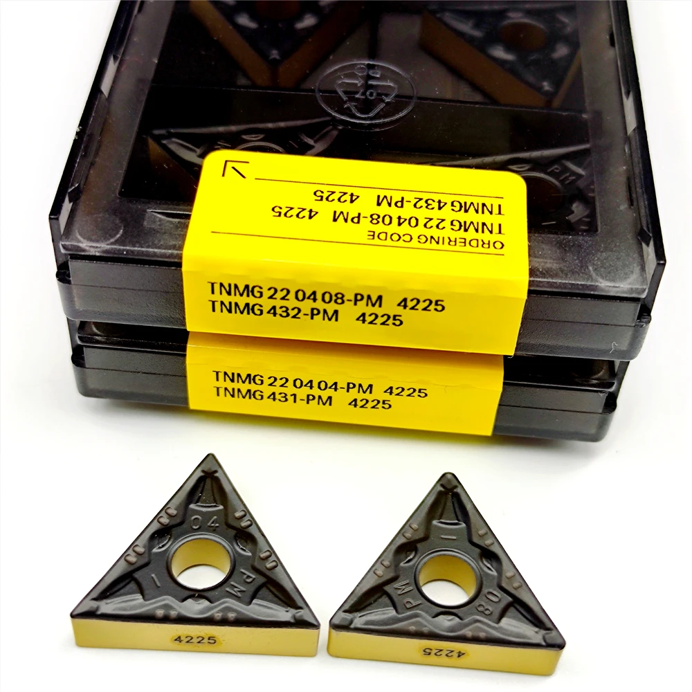 TNMG220408 TNMG220404 PM 4225 High Quality Super Hard Carbide Insert Metal Turning CNC Lathe ...