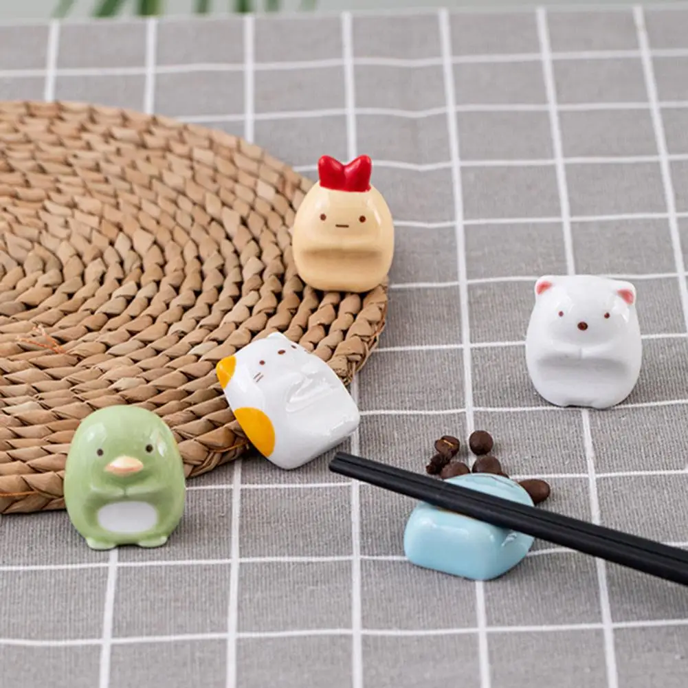 Cute-Ceramic-Chopstick-Holder-Creative-Shape-Adorable-Appearance ...