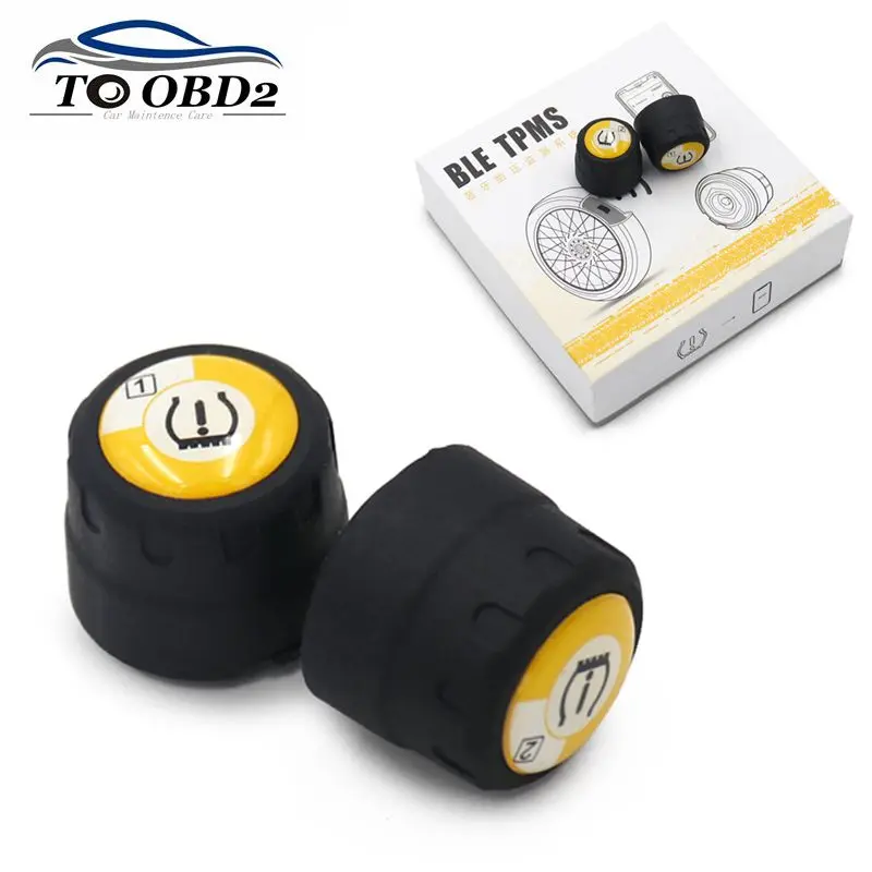 Motorcycle-External-Tire-Pressure-Sensor-Bluetooth-4-0-BLE-TPMS ...