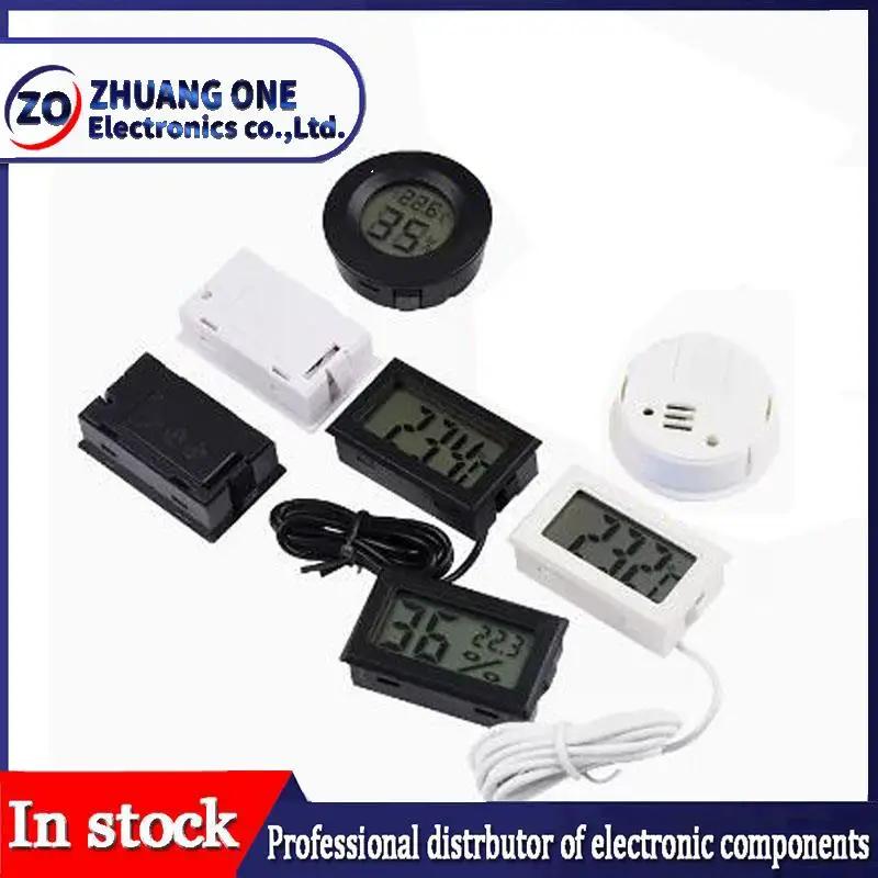 Mini LCD digital thermometer used for freezer temperature - 50-110 ...