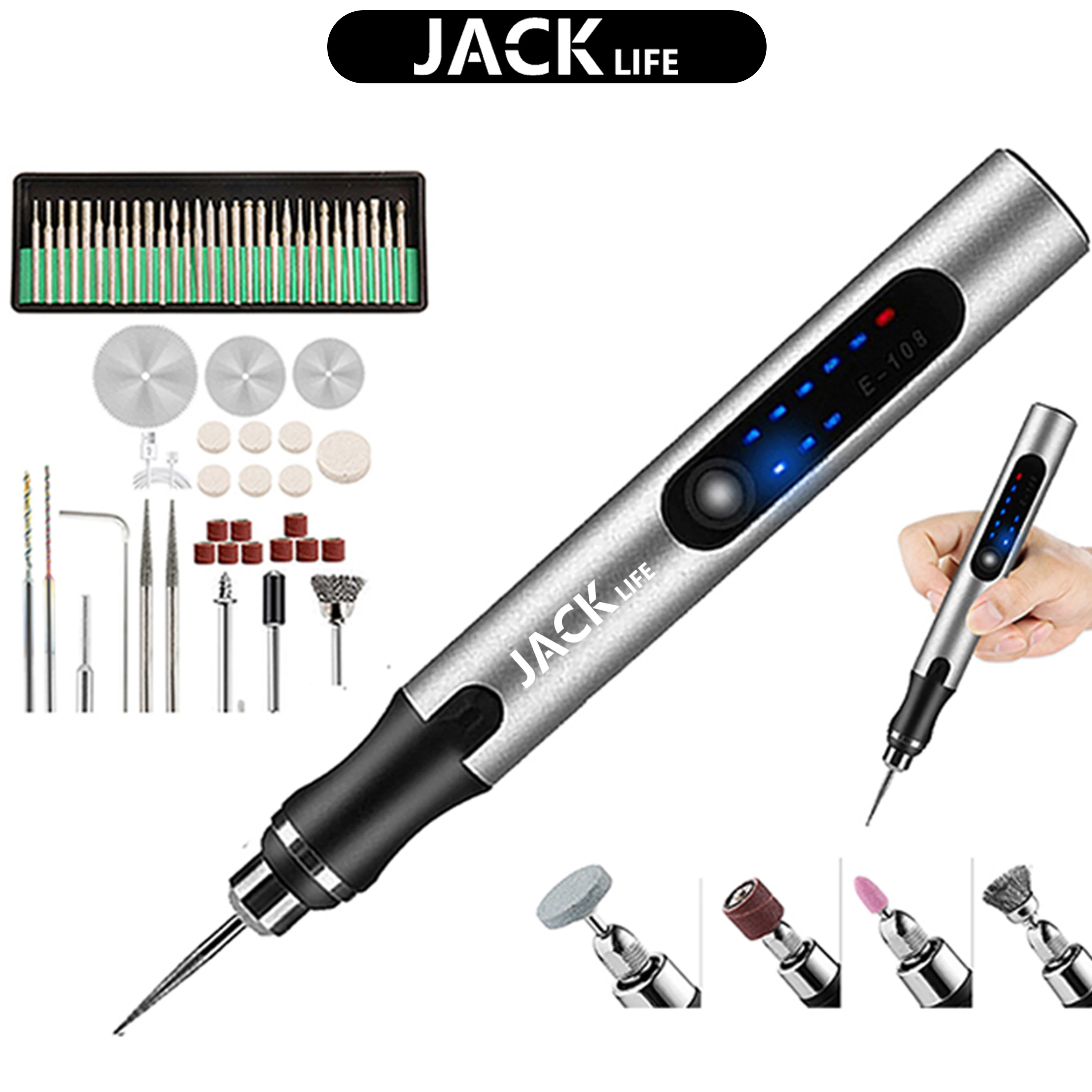 USB-Cordless-Rotary-Tool-Kit-Woodworking-Engraving-Pen-DIY-For-Jewelry ...
