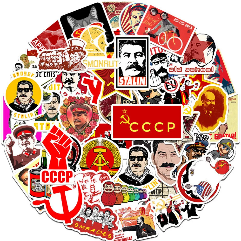 10-30-50PCS-Stalin-World-War-II-CCCP-Sticker-Graffiti-DIY-Scrapbook ...