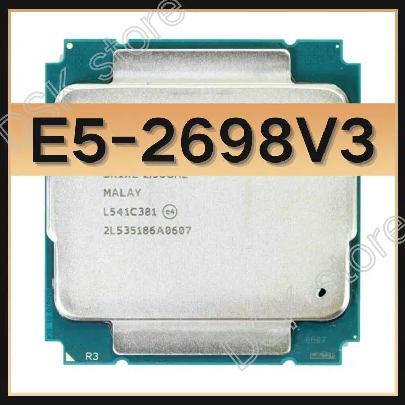 Xeon E5 2698 V3 Processor SR1XE 2.3Ghz 16 Core 135W Socket LGA 2011-3 ...