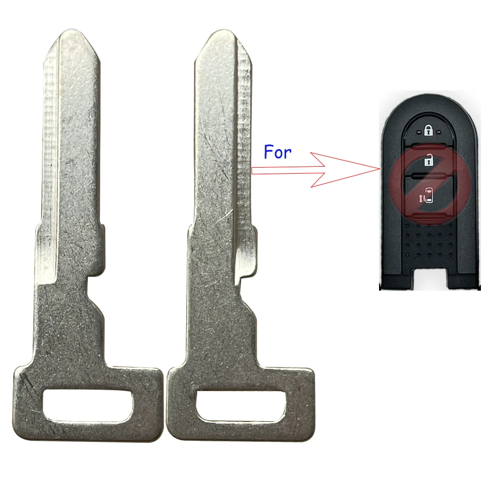 Smart-Key-Blade-Emergency-Key-For-keyless-Entry-UNCUT-Blade-For ...