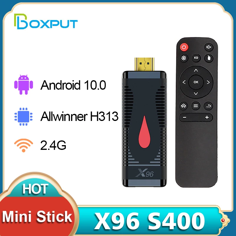 X96-S400-Smart-Fire-TV-Stick-Allwinner-H313-4k-Media-Player-Android-10 ...