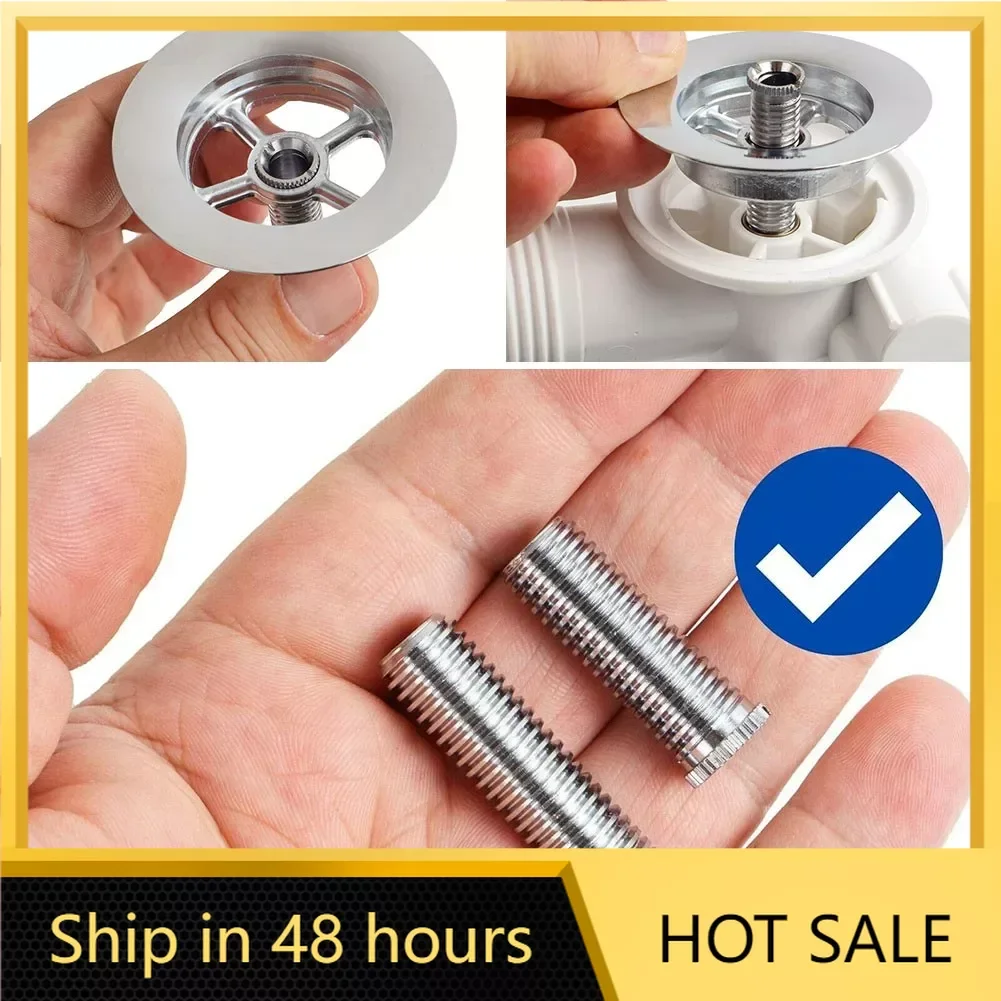 1-2-5pcs-35mm-45mm-Kitchen-Sink-Basket-Strainer-Screws-Stainless-Steel ...