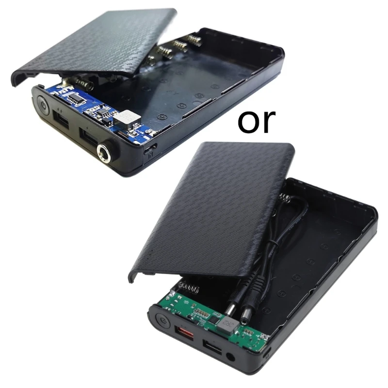 Dual-USB-Output-DIY-7x18650-for-Case-Non-removable-for-DC-Output-9V-12V ...