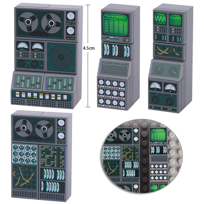 MOC-City-Computer-Data-Storage-control-Center-Model-Building-Block-Kit ...