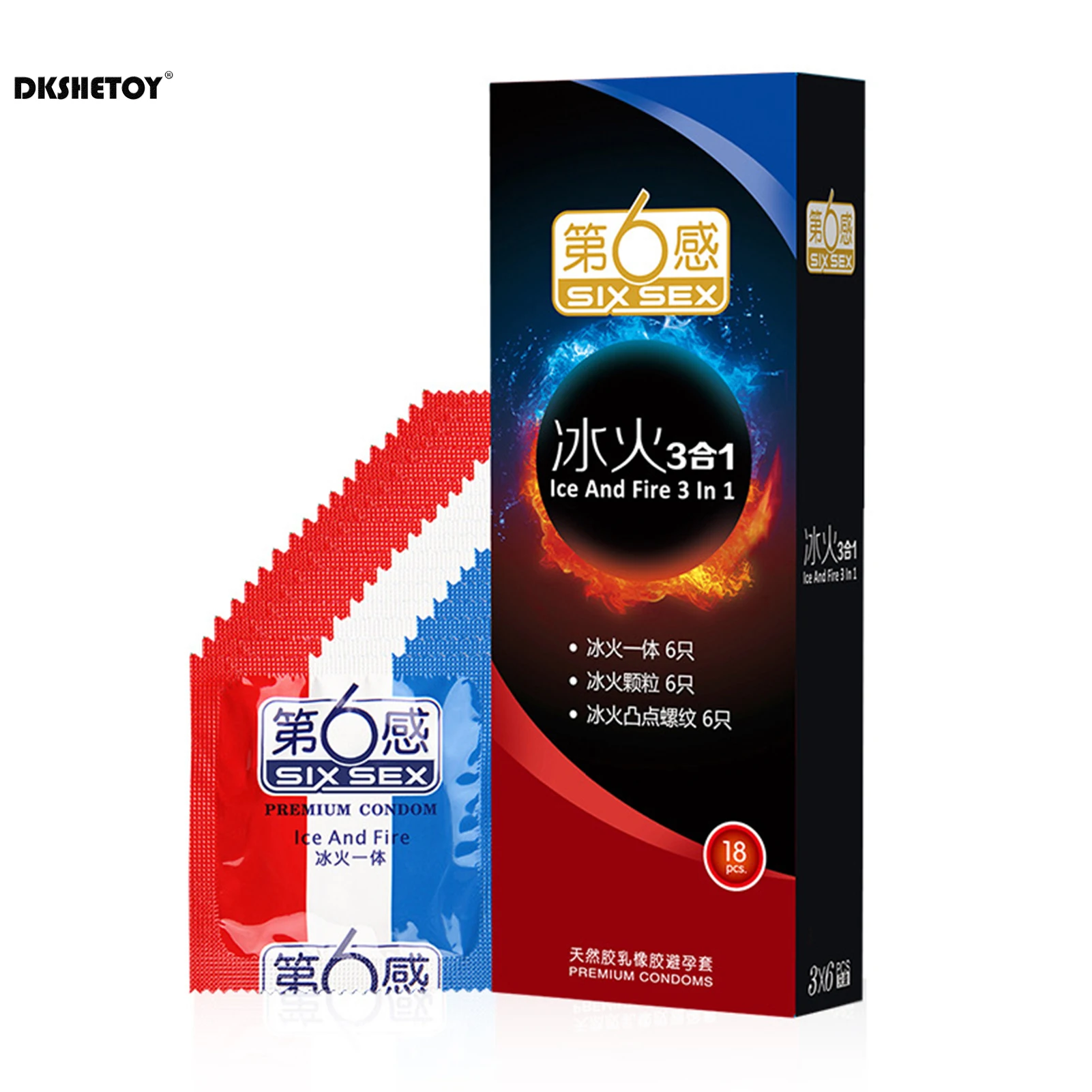 Multipack-de-condones-3-en-1-para-hombres-preservativos-de-larga-duraci ...