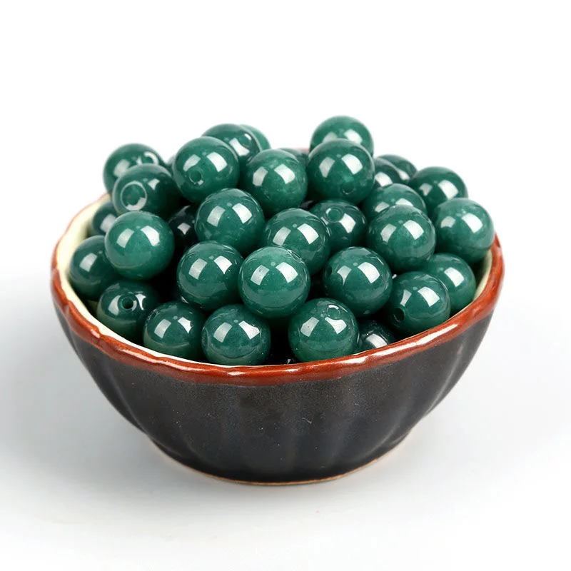 10PC-Natural-Emerald-Oil-Green-Jadeite-6-13mm-Beads-Oval-Loose-Accessories-DIY-Bangle-Jewellery ...