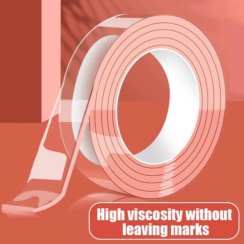 Super-Strong-Double-Sided-Adhesive-Tape-Washable-Reusable-Waterproof ...