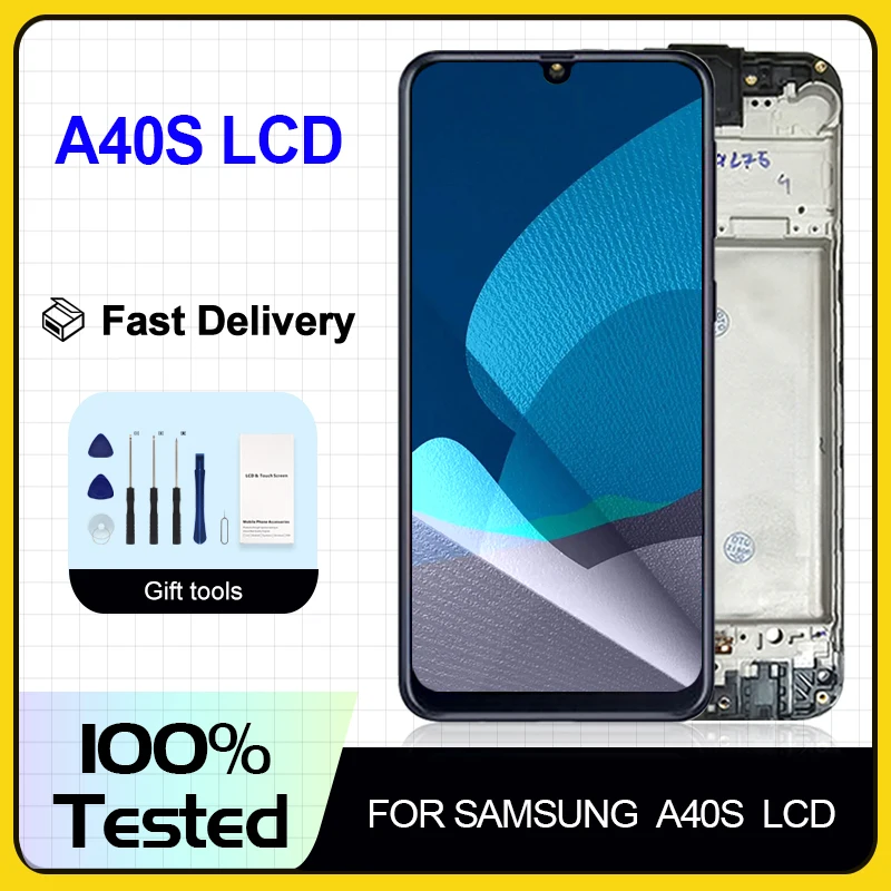 6-4-Inch-A407-Display-For-Samsung-Galaxy-A40S-Lcd-Touch-Panel-Screen ...