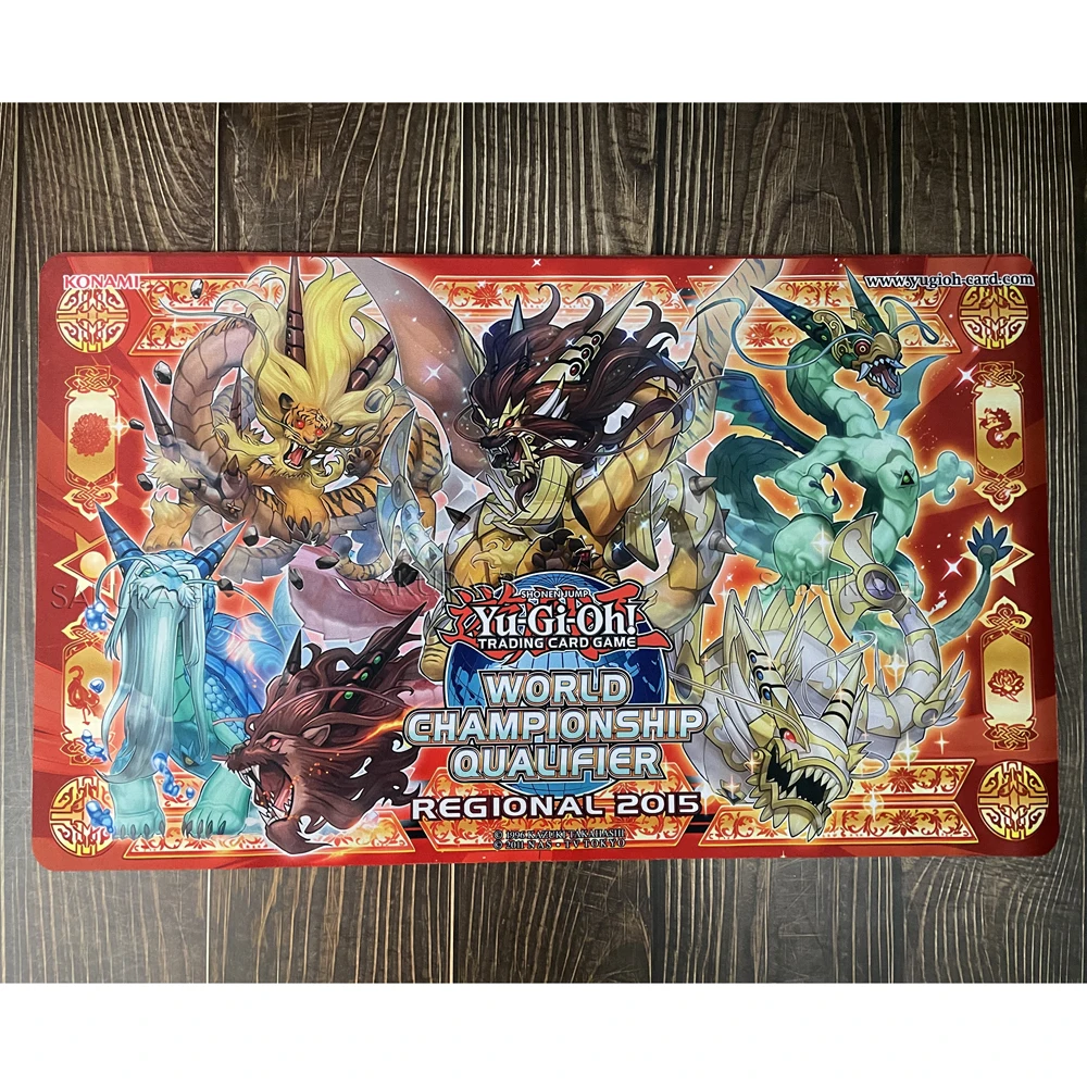 Yu-gi-oh Jiaotu Pulao Suanni of the Yang Zing Dragon Card Pad Paymat ...
