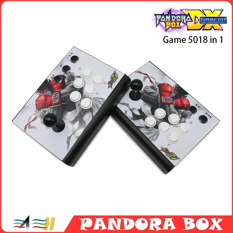Pandora-Box-DX-consola-especial-de-6-botones-Joystick-5018-en-1-juego ...