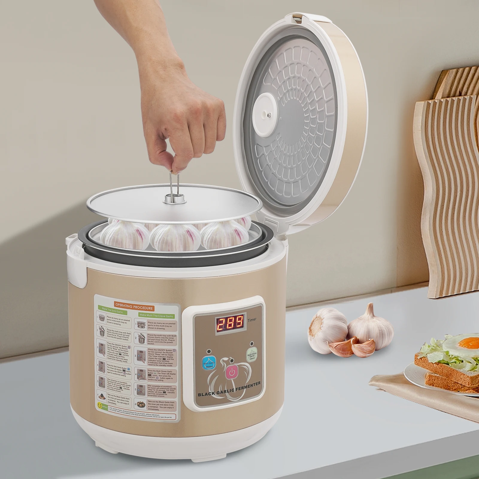 Premium 6L/5L Black Garlic Fermenter Maker Machine Smart Automatic ...