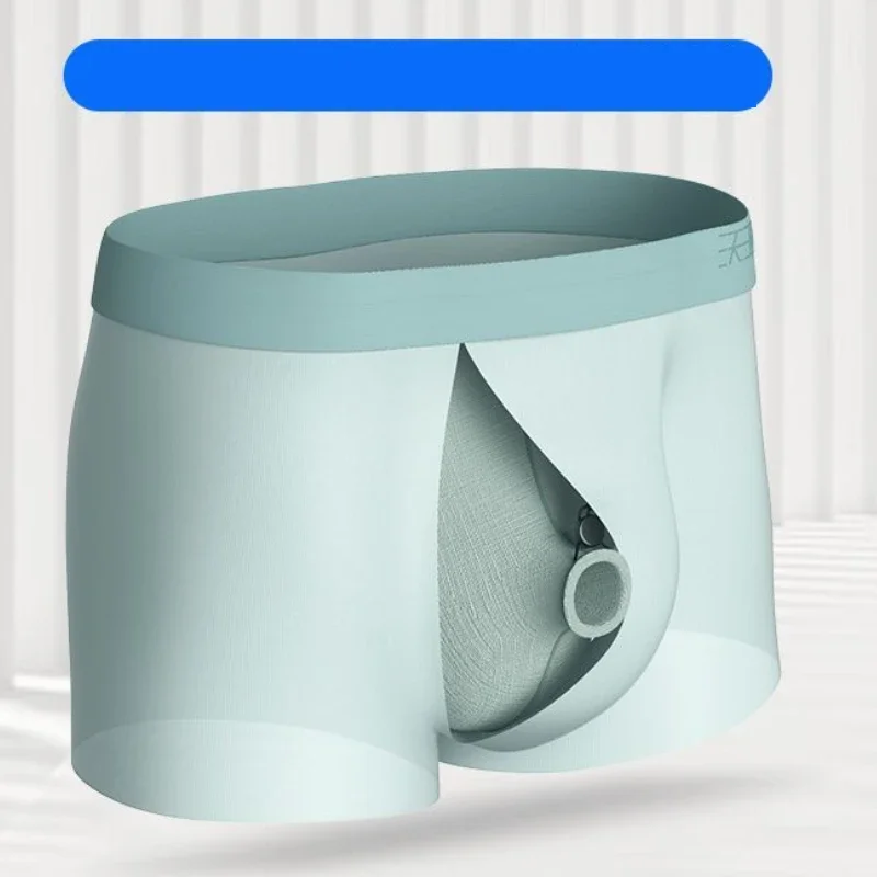 Man-Foreskin-Ring-Underwear-Crotch-Open-Hole-Glan-Expose-Enhance ...