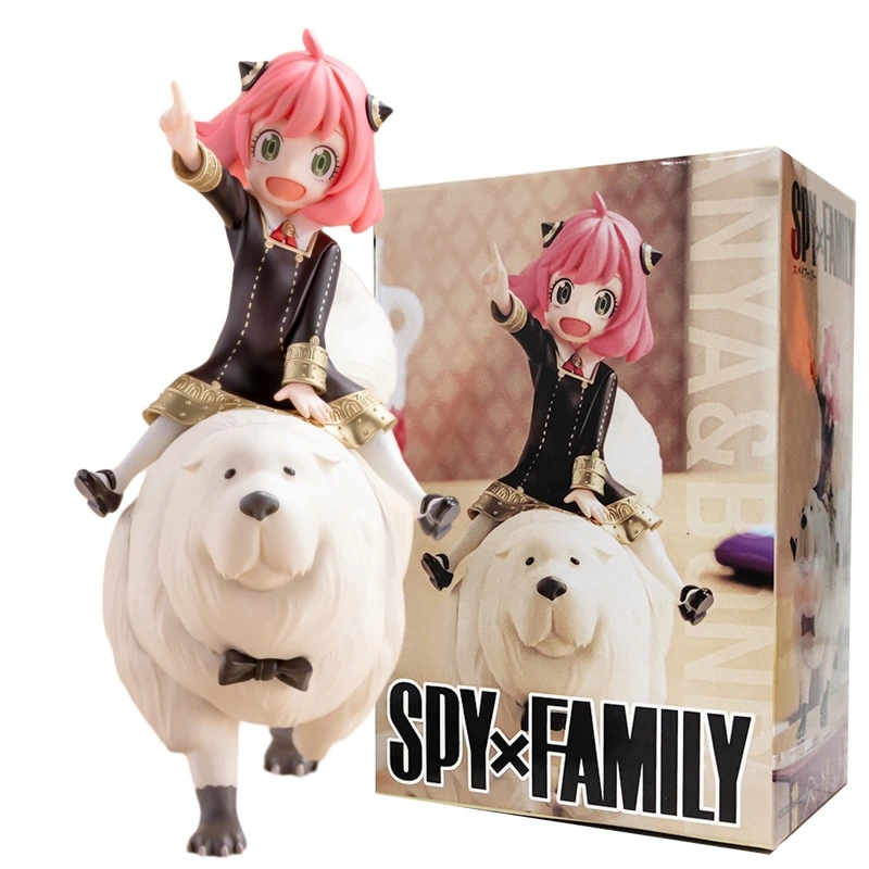 14cm Spy×family Anya Anime Figure Bond Anya Forger Action Figures ...