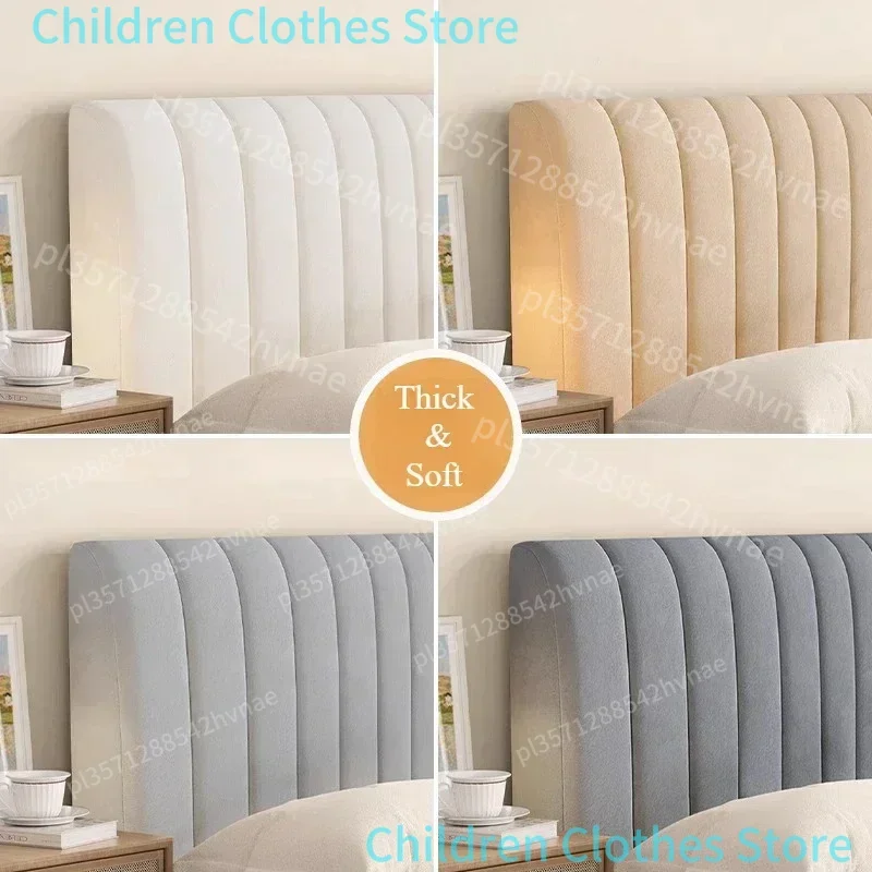 Luxury Soft Thick Velvet Bed Head Cover Headboard Cover All-inclusive ...