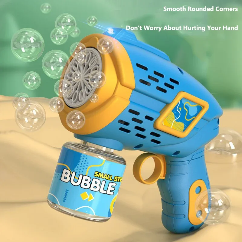 Electric-Bubble-Gun-Toys-Automatic-Geometric-Bubbles-Machine-Outdoor ...
