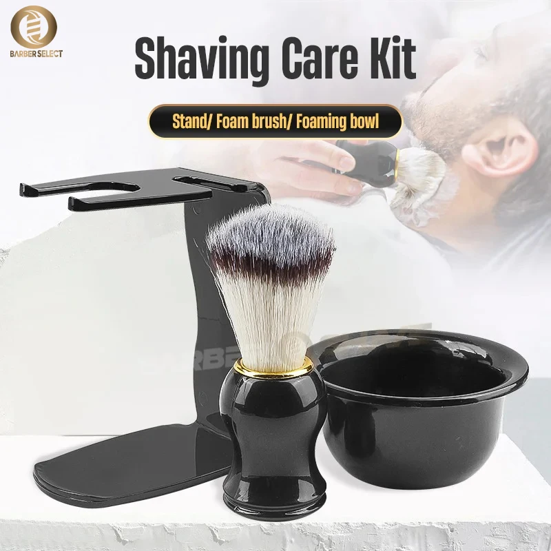 Conjunto-profissional-de-escova-de-barbear-para-barbeiro-Kits-de ...