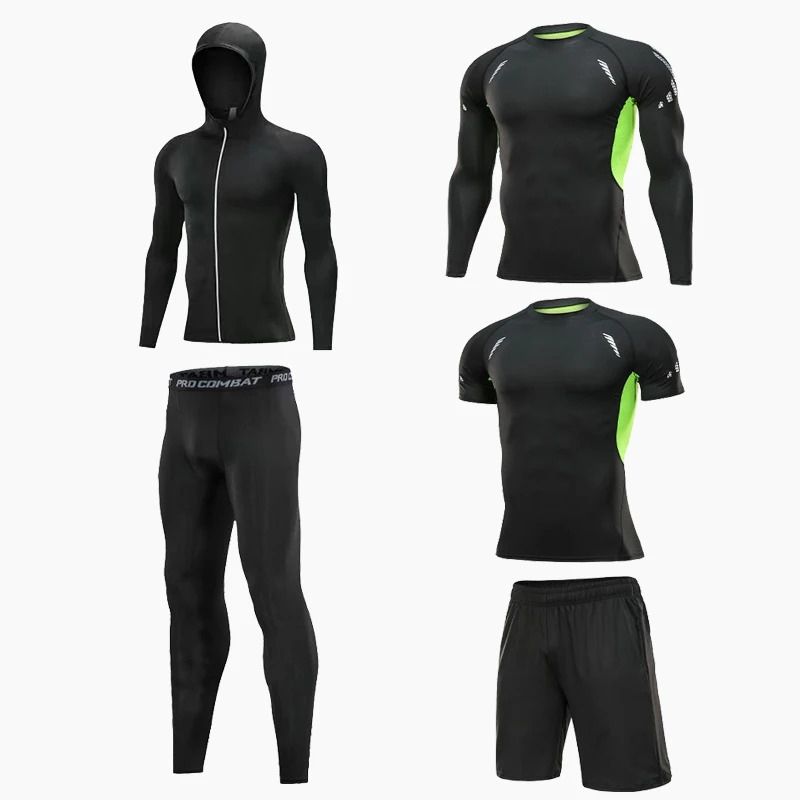 Absorbent-breathable-quick-drying-clothes-Sports-fitness-Men-s-suit ...
