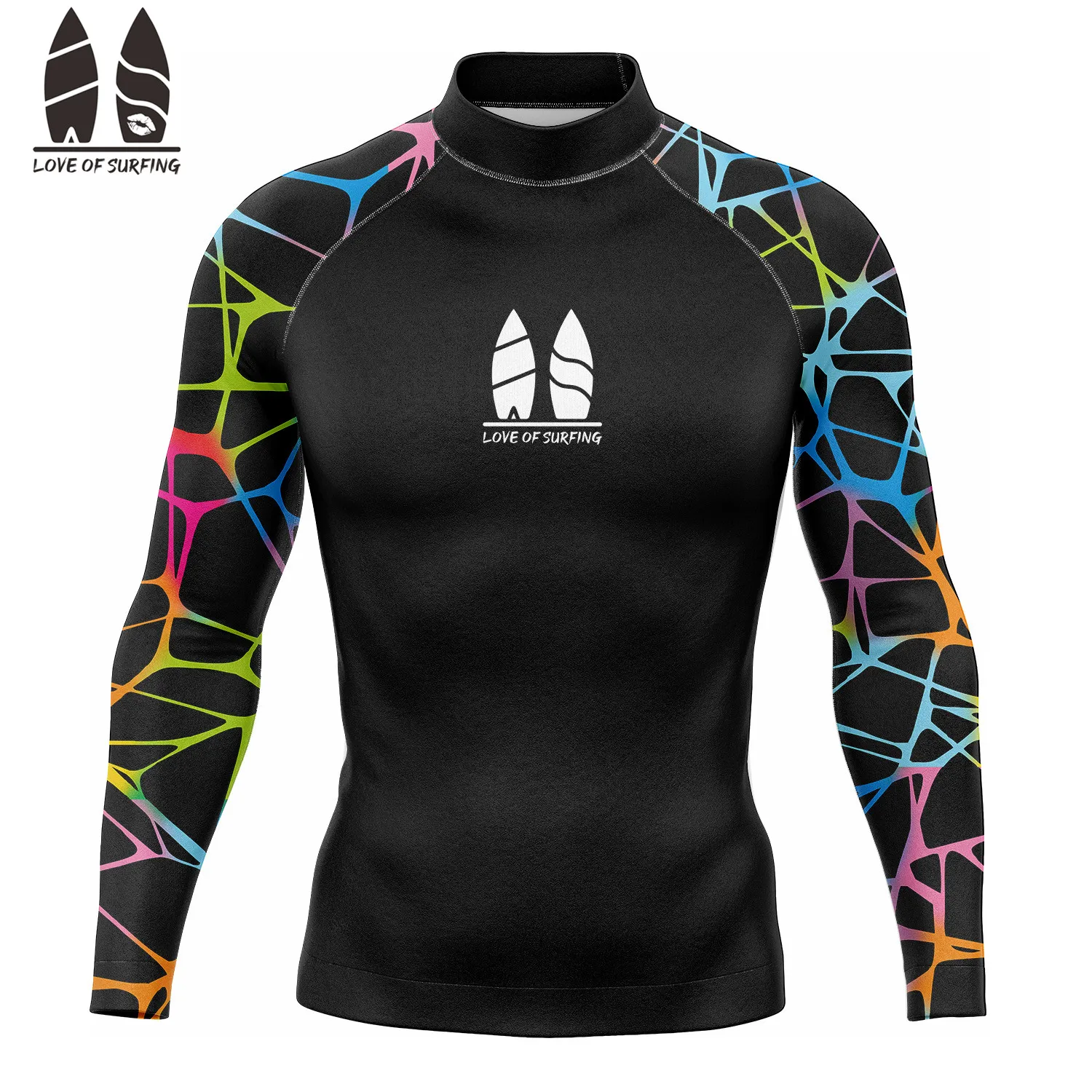 Surfing Men's Long Sleeve Shirts Rashguard Uv Protection Surfing ...
